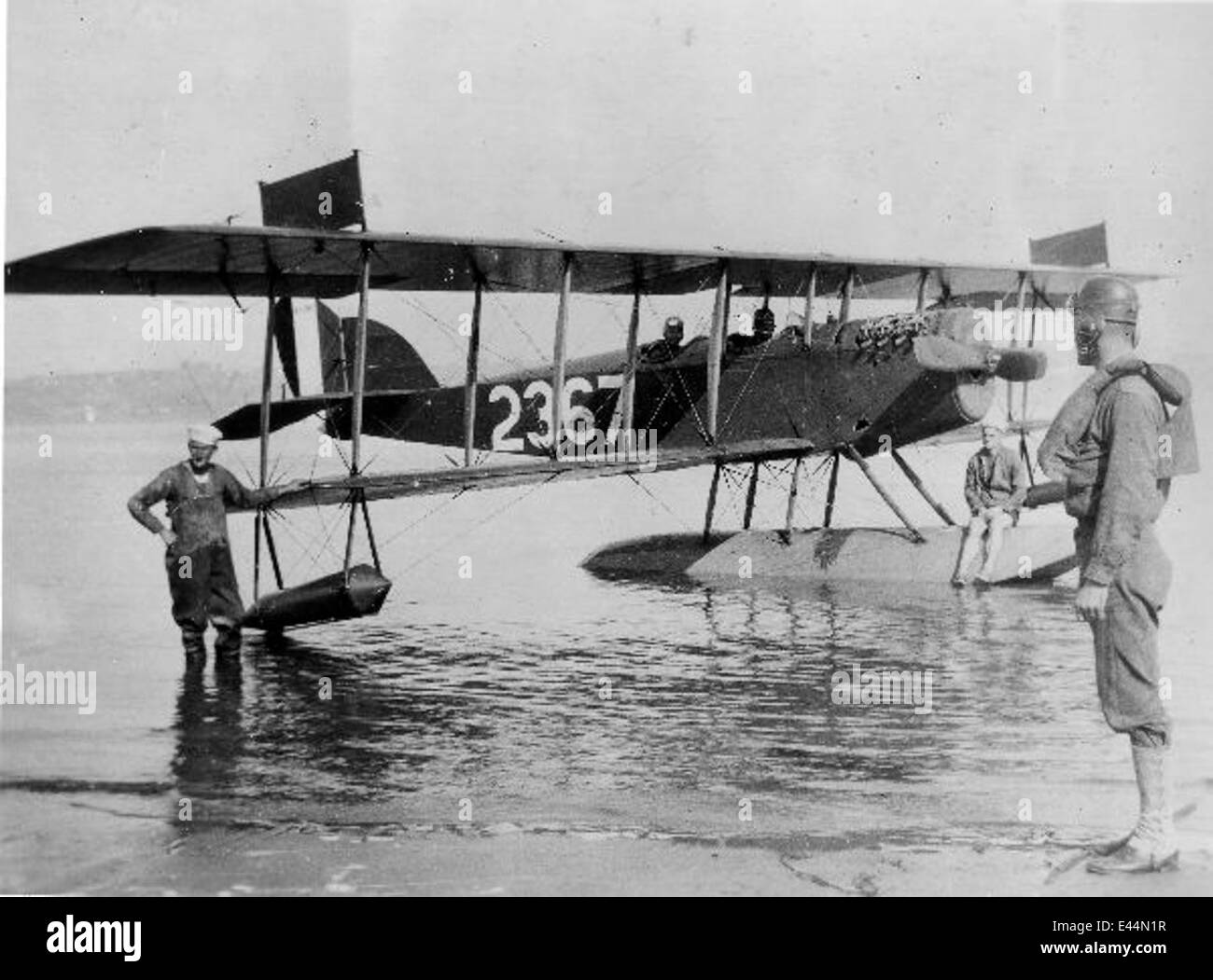 A photograph of the N9 Trainer aircraft, used by the U.S. Navy for ...