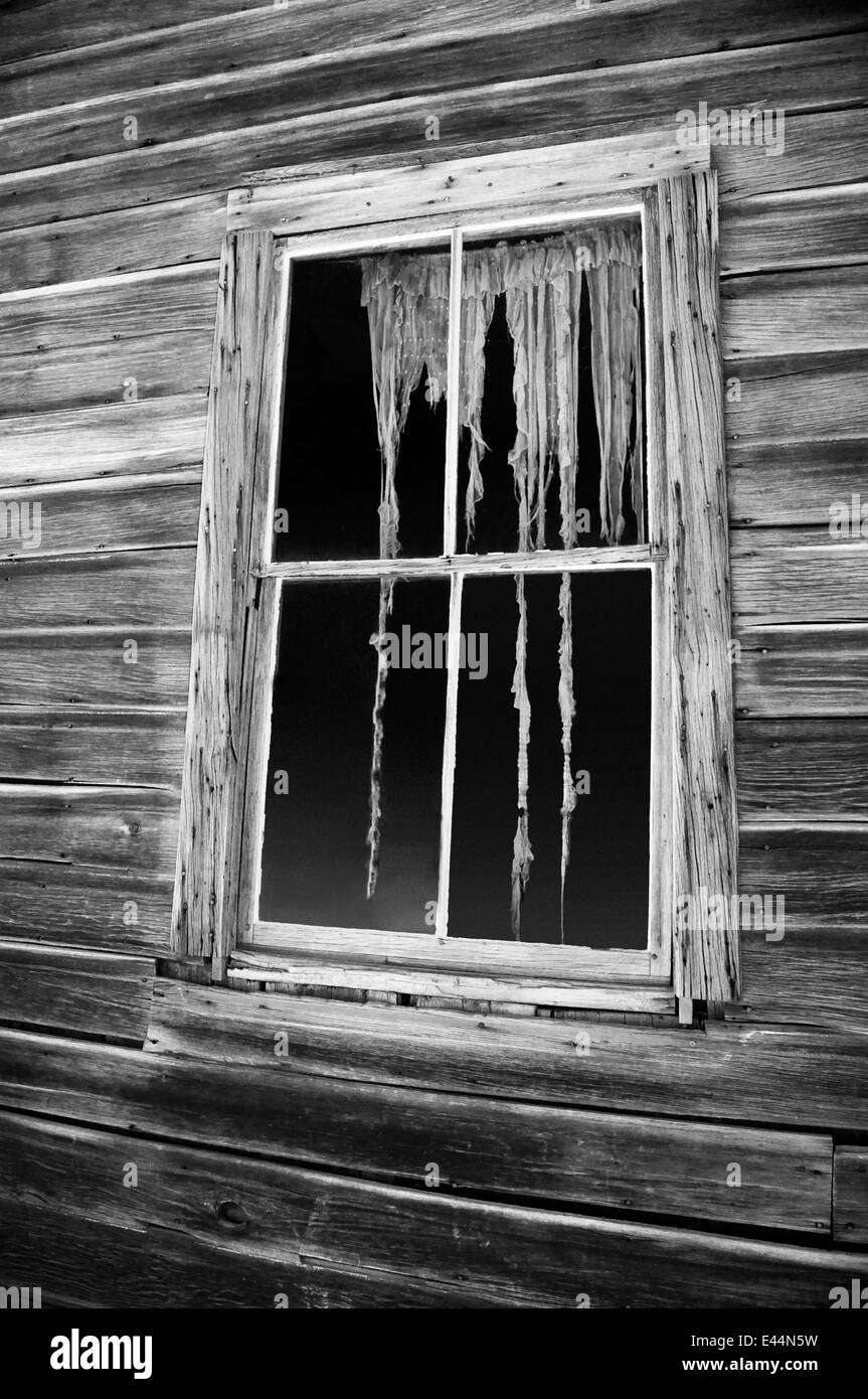 Ghost Town Window Stock Photo - Alamy