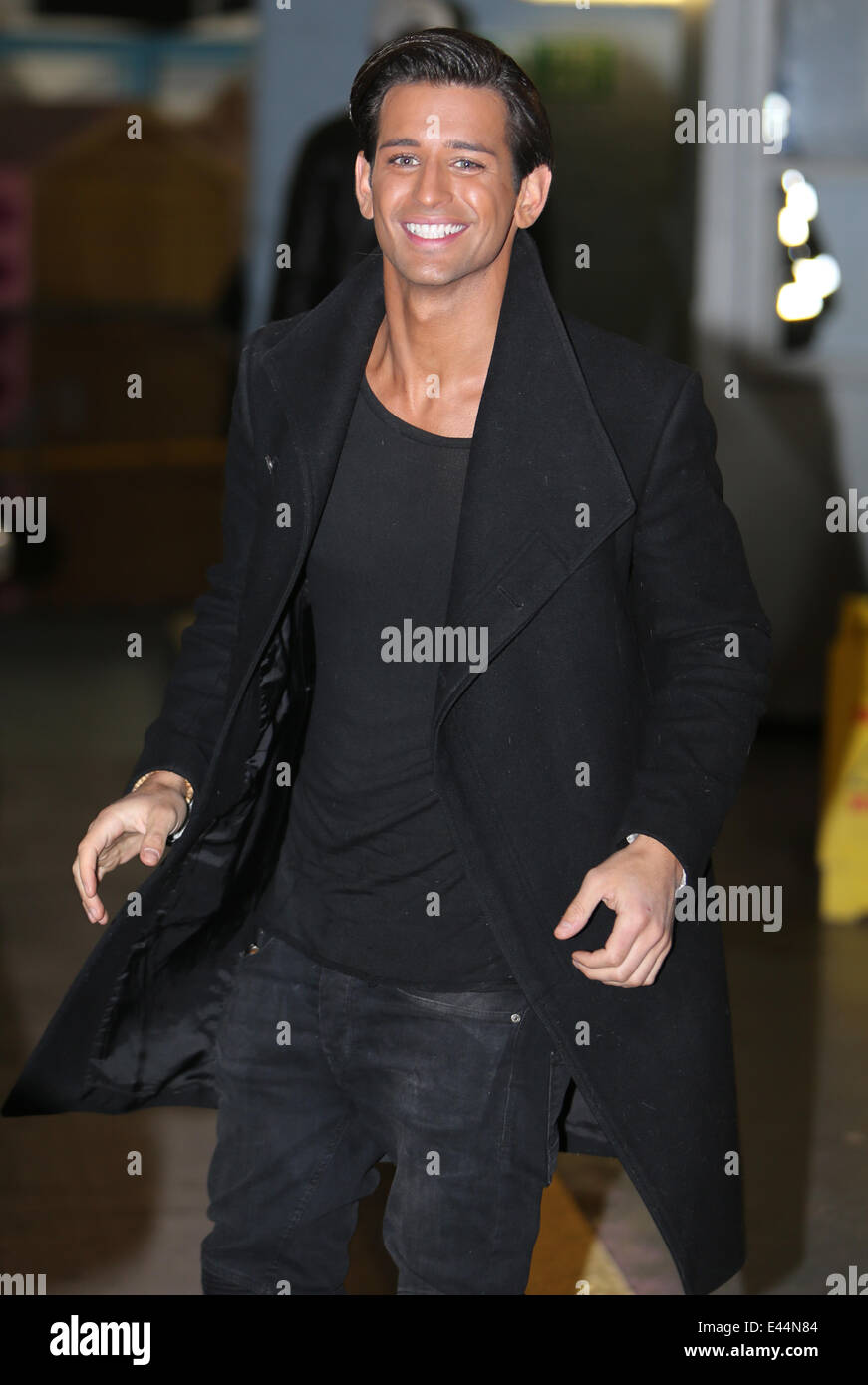 Ollie Locke outside ITV Studios Featuring: Ollie Locke Where: London ...