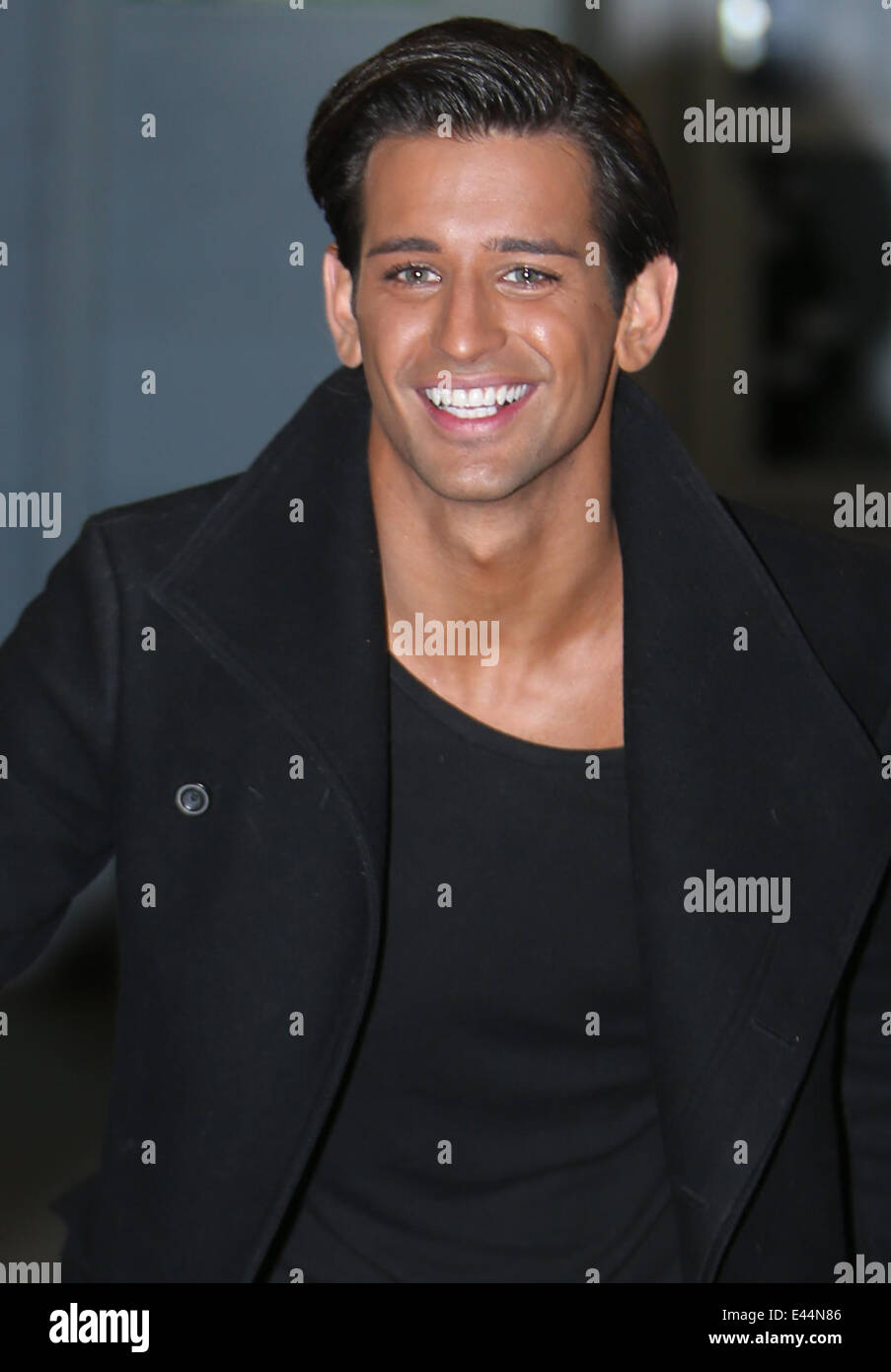 Ollie Locke outside ITV Studios Featuring: Ollie Locke Where: London ...
