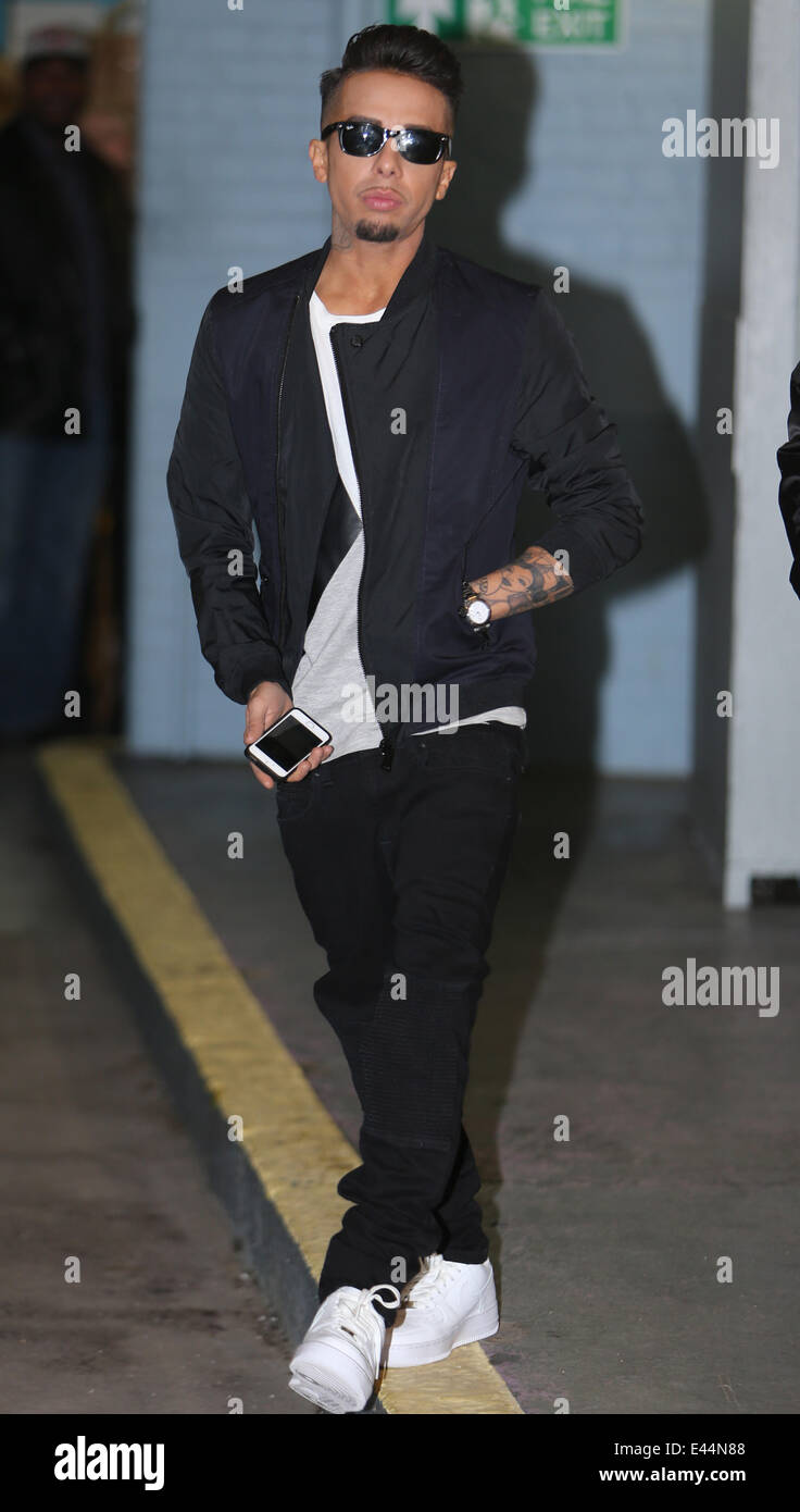 Dappy outside the ITV Studios today Featuring: Dappy Where: London ...