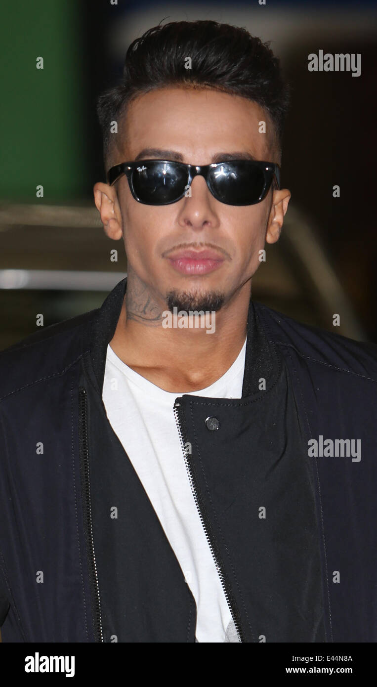 Dappy outside the ITV Studios today Featuring: Dappy Where: London ...