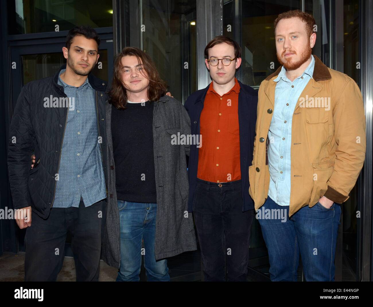 Bombay Bicycle Club at the Today FM studios for the Tony Fenton Show ...
