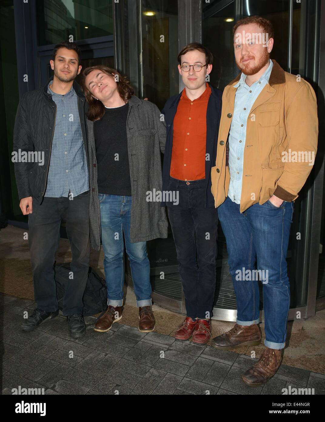 Bombay Bicycle Club at the Today FM studios for the Tony Fenton Show ...
