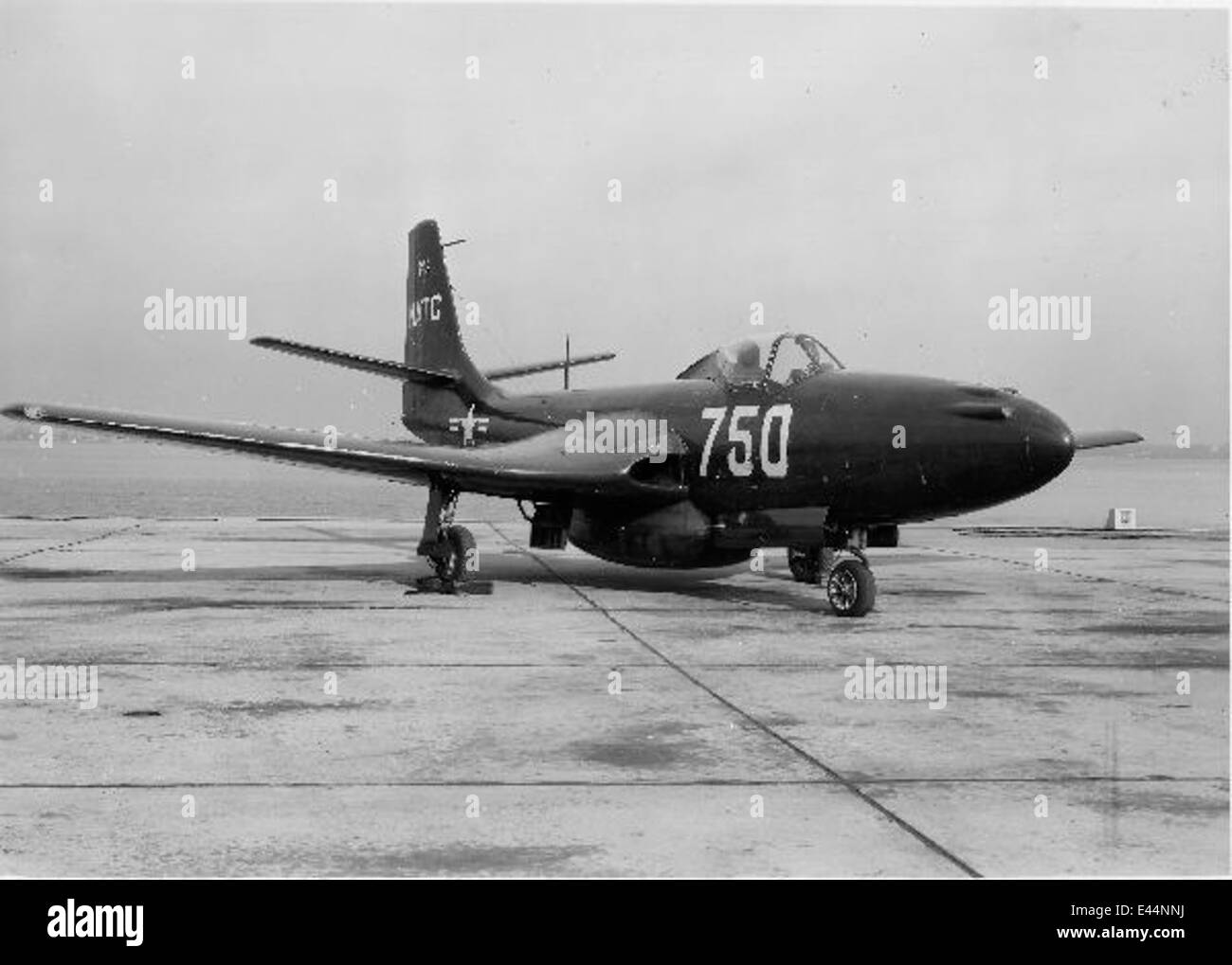The McDonnell FH-1 Phantom, the first operational jet fighter of the ...