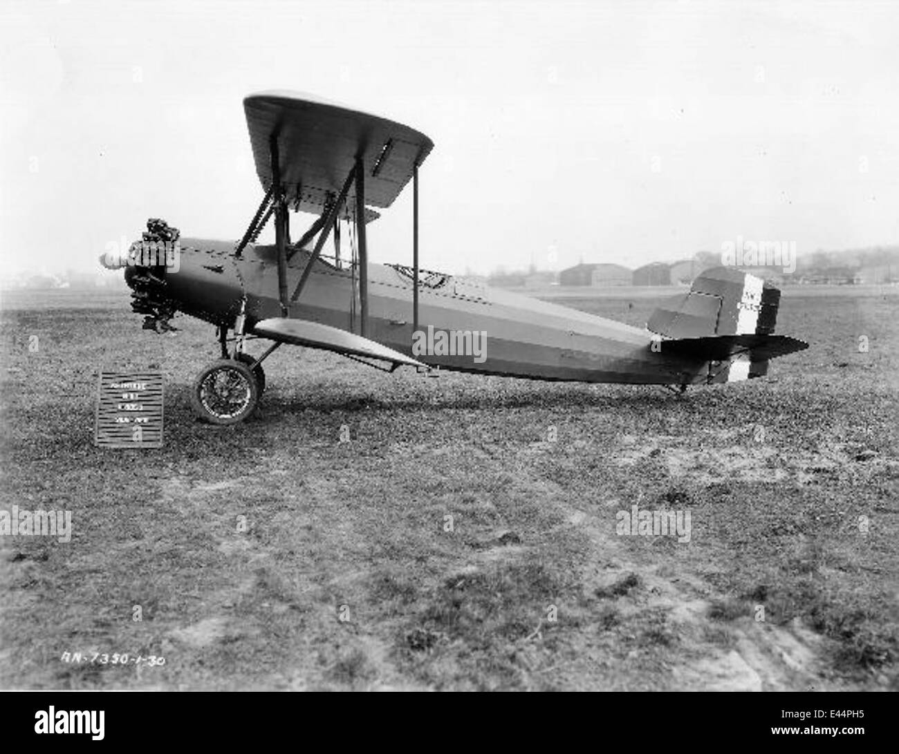 The Keystone NK1, an early American military biplane, displayed at the ...