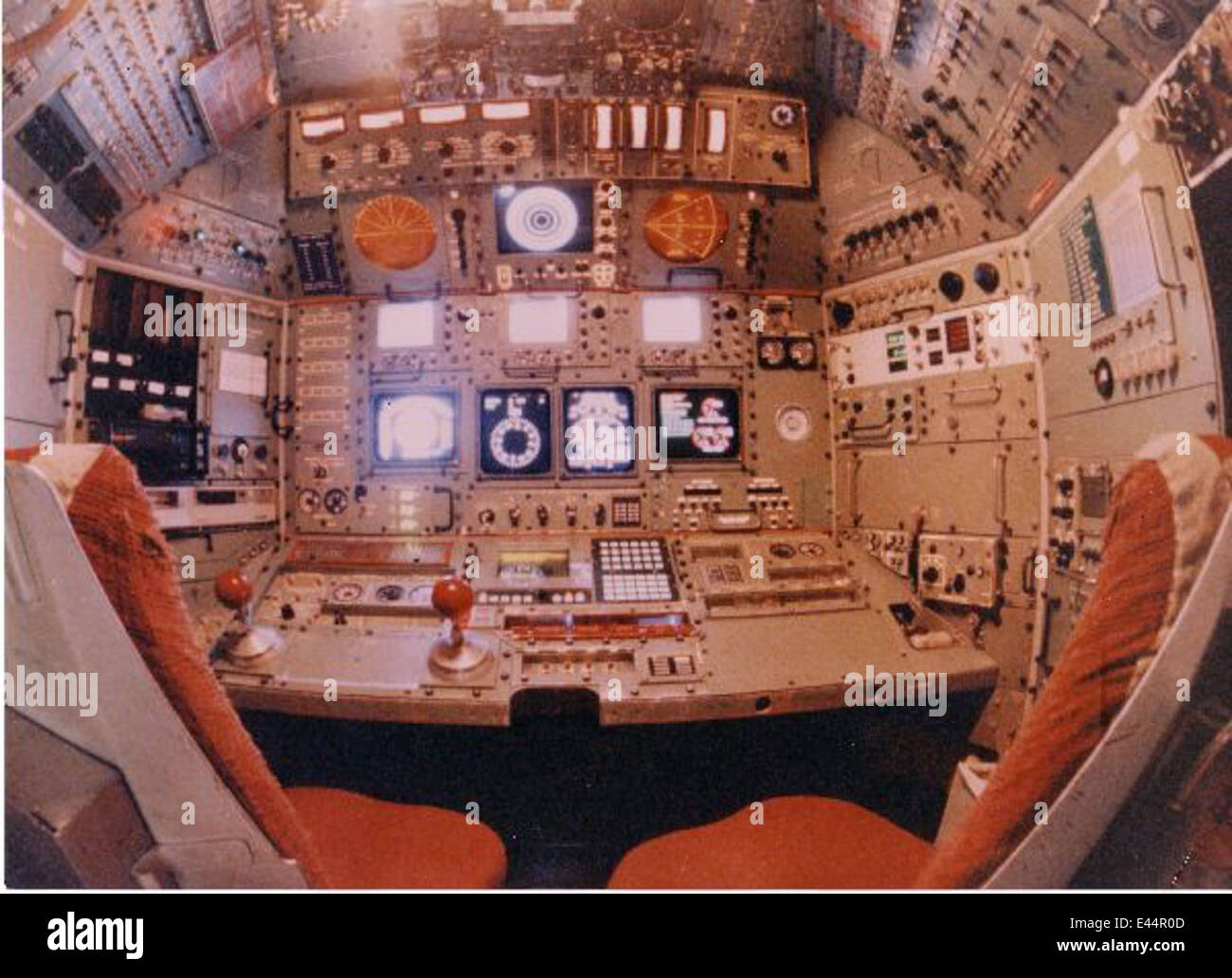 A photograph of the interior of the Avalon DSRV (Deep Submergence Rescue Vehicle), highlighting ...