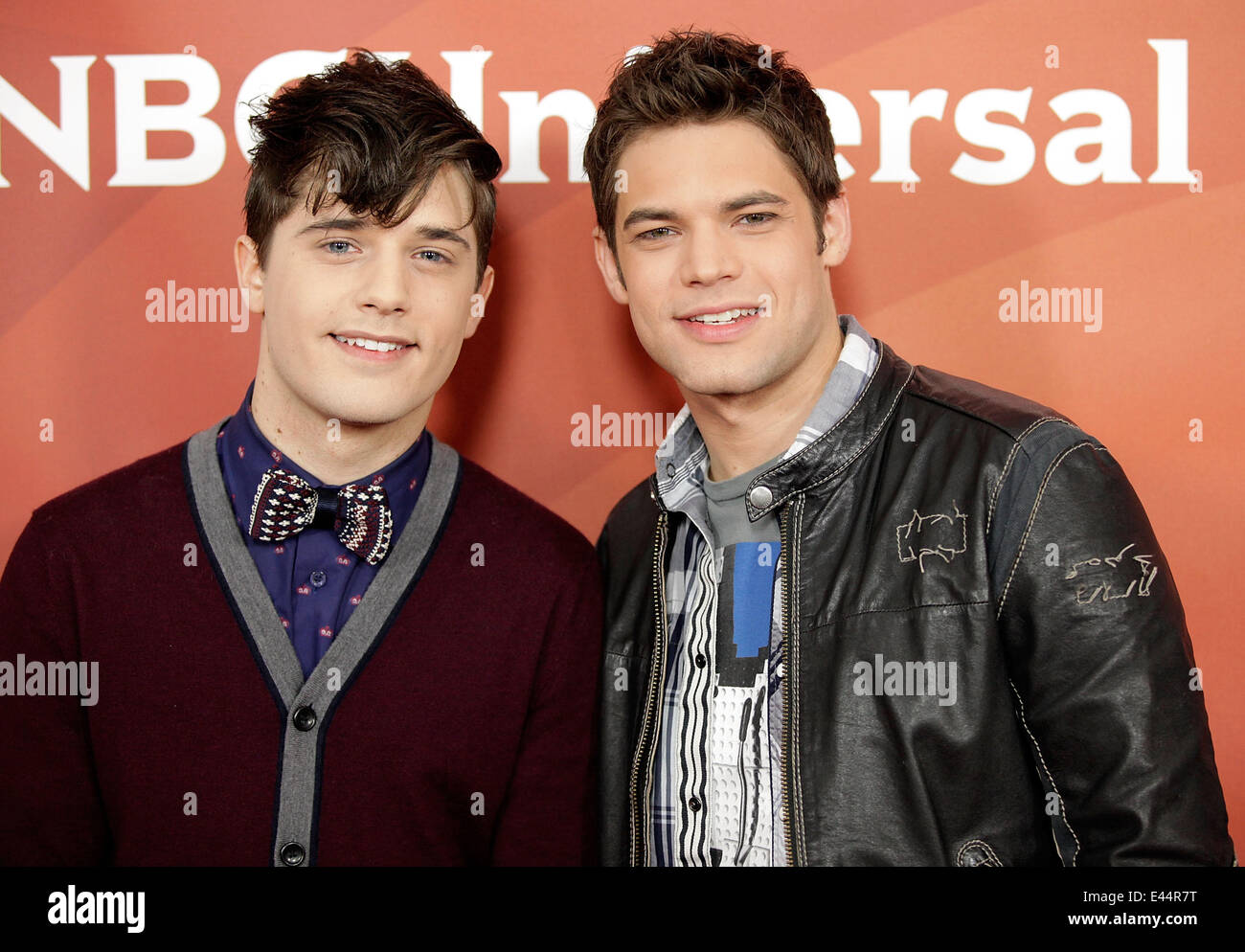 Andy Mientus and Jeremy Jordan NBC Universal's '2013 Winter TCA Tour ...