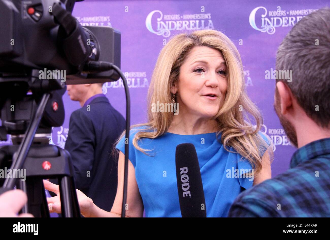 Victoria Clark Press day for Rodgers and Hammerstein's Cinderella held ...