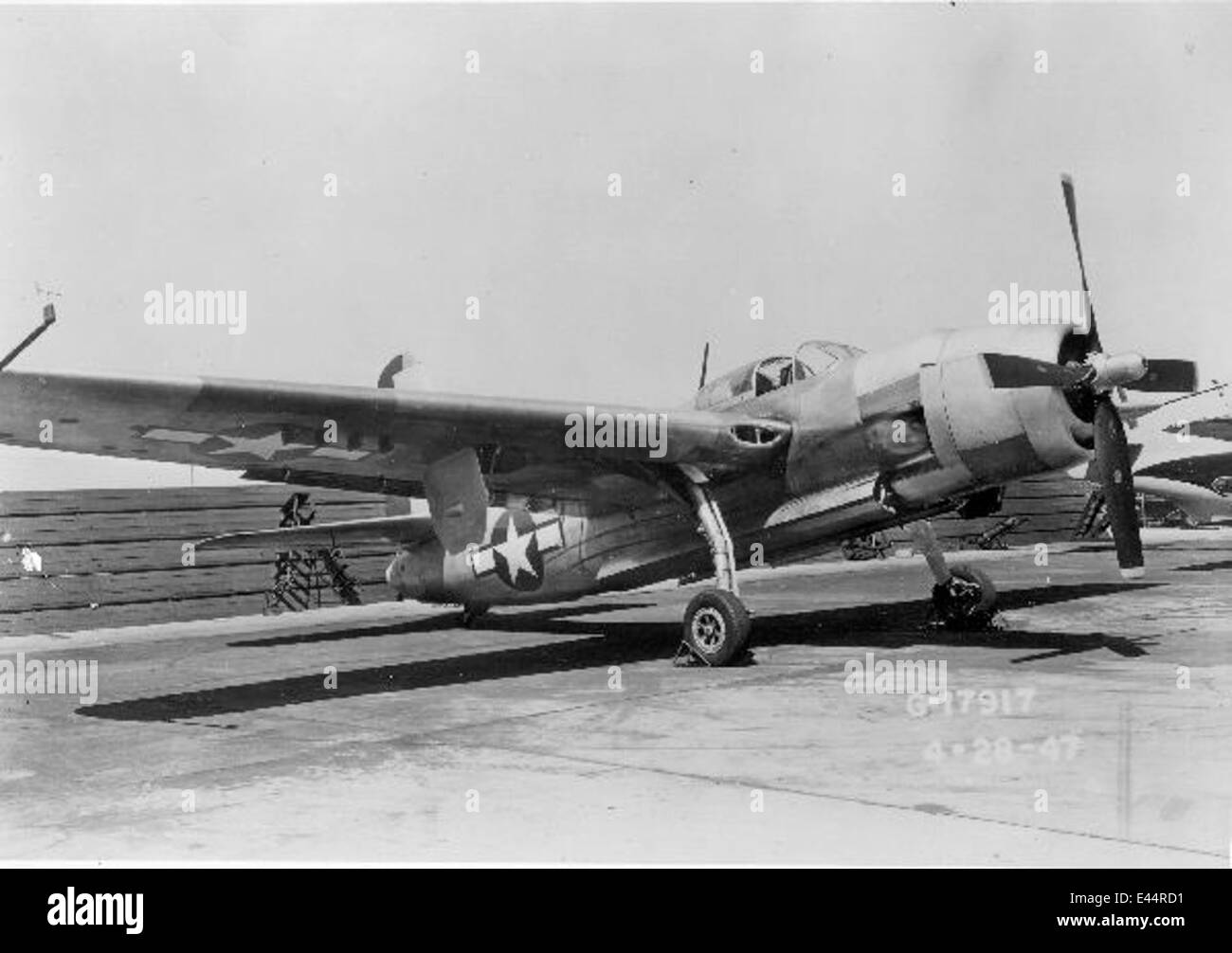A photograph of the Grumman XTB3F1, an early U.S. Navy aircraft used ...