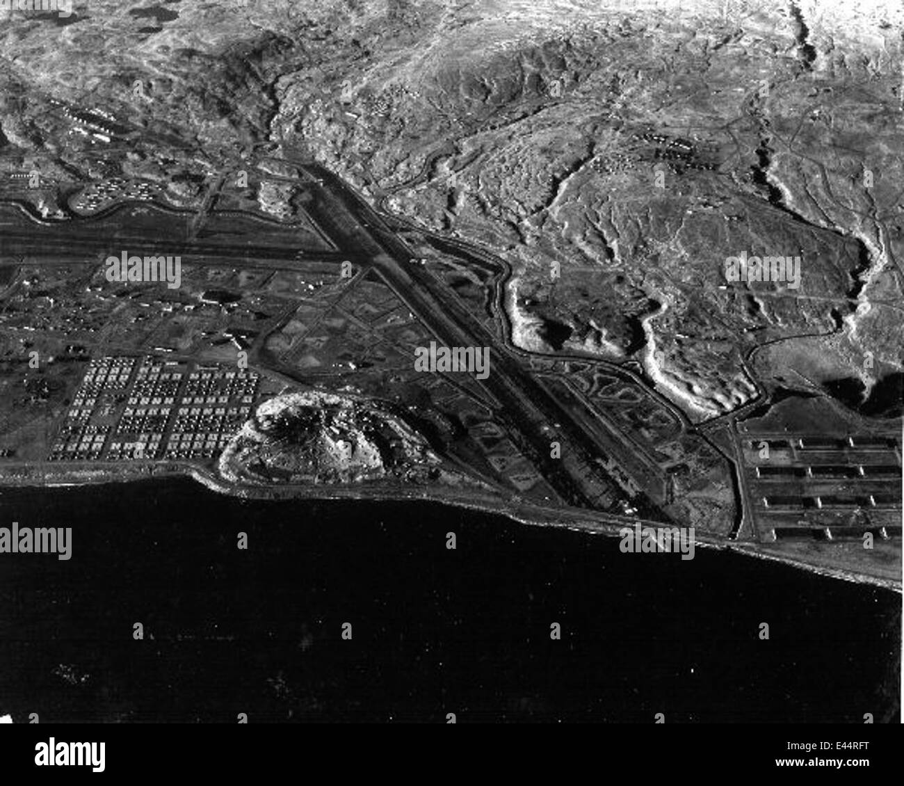 A photograph of Naval Station Adak, Alaska, illustrating its role ...