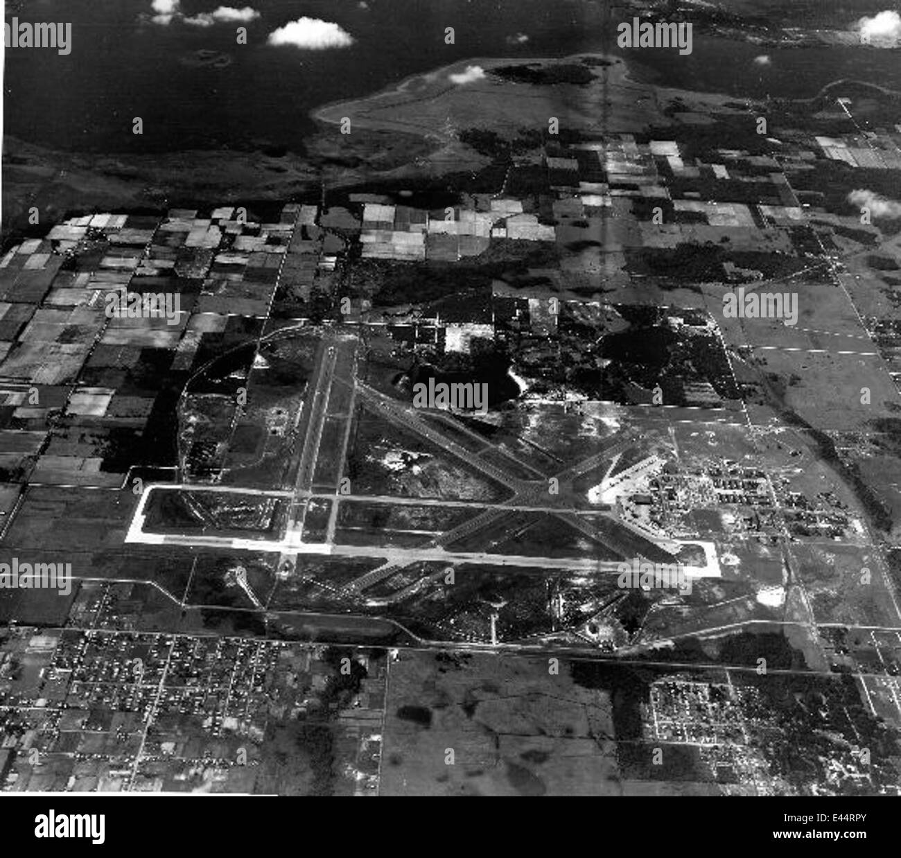 The NAAS Sanford, depicted in this 1956 photograph, was a U.S. Navy Air ...