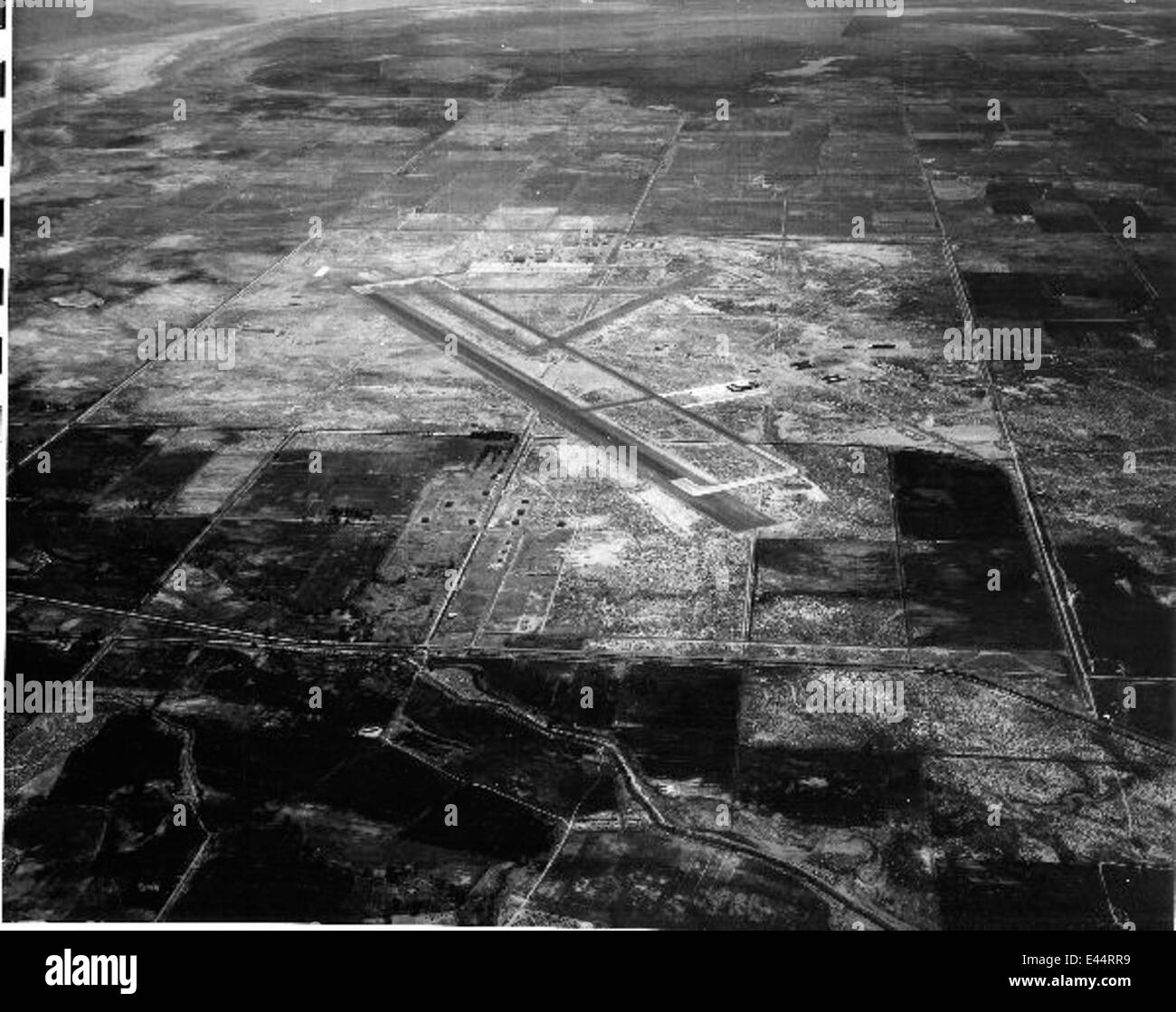 A photograph taken at NAAS Fallon in 1956, showcasing military aviation ...