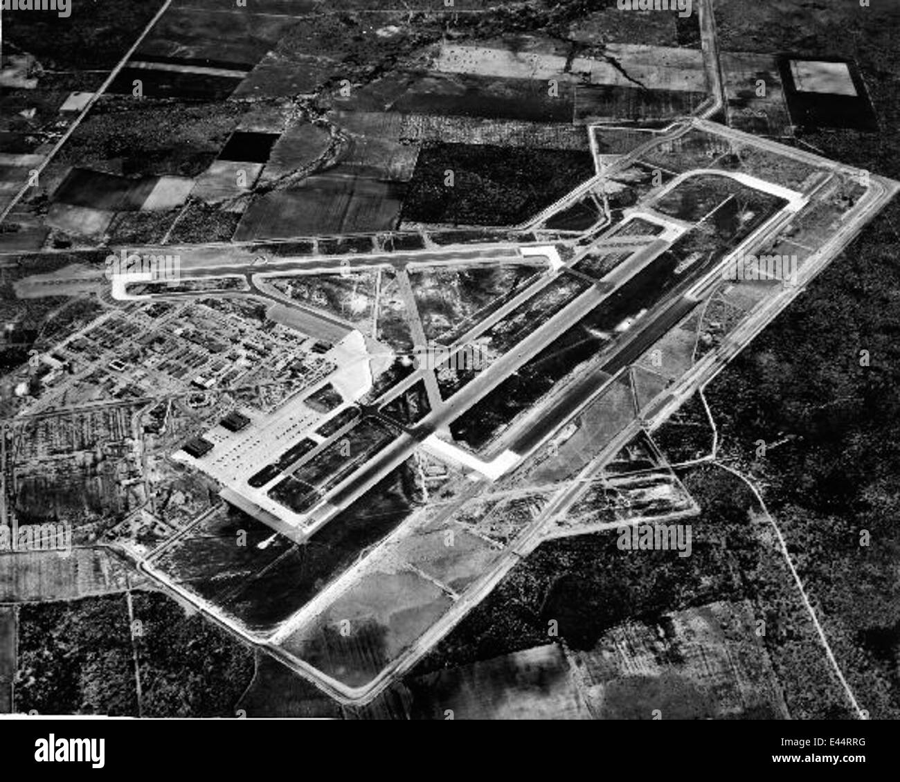 A photograph showcasing the Naval Air Auxiliary Station (NAAS) Chase ...