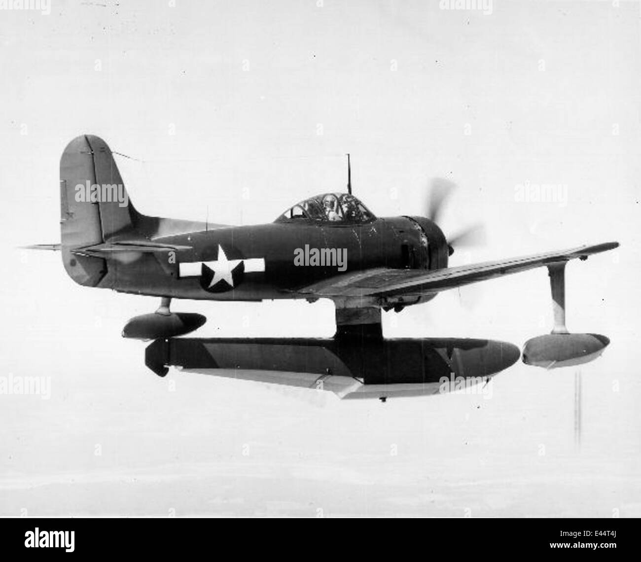 Photograph showing the rear view of the Curtiss SC1, a naval scout ...