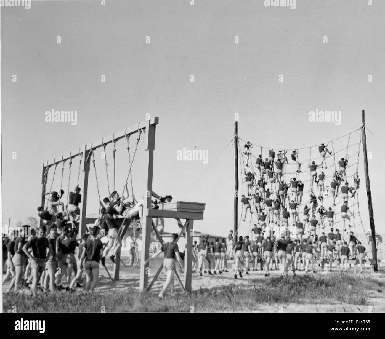 Tactical obstacle Black and White Stock Photos & Images - Alamy