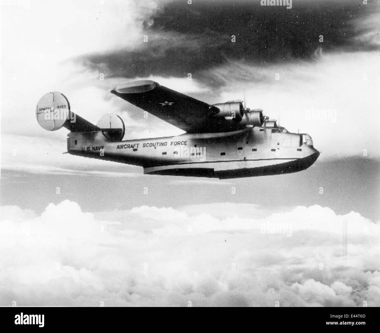 The Consolidated XPB2Y1, a World War II-era American flying boat ...