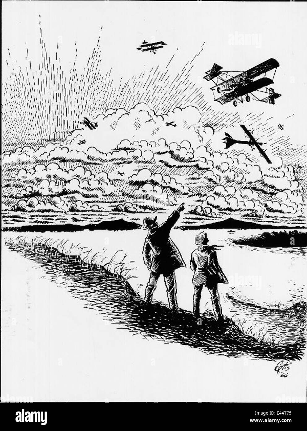 Illustration from Chapter 1 of a cartoon series, likely related to ...