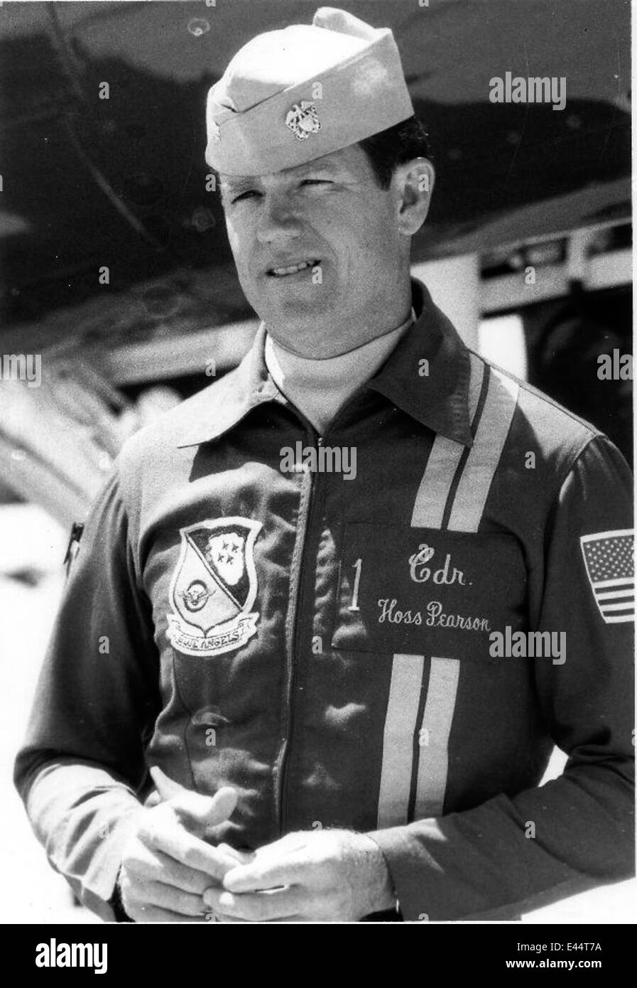 Commander Hoss Pearson, leader of the Blue Angels, is featured in this ...