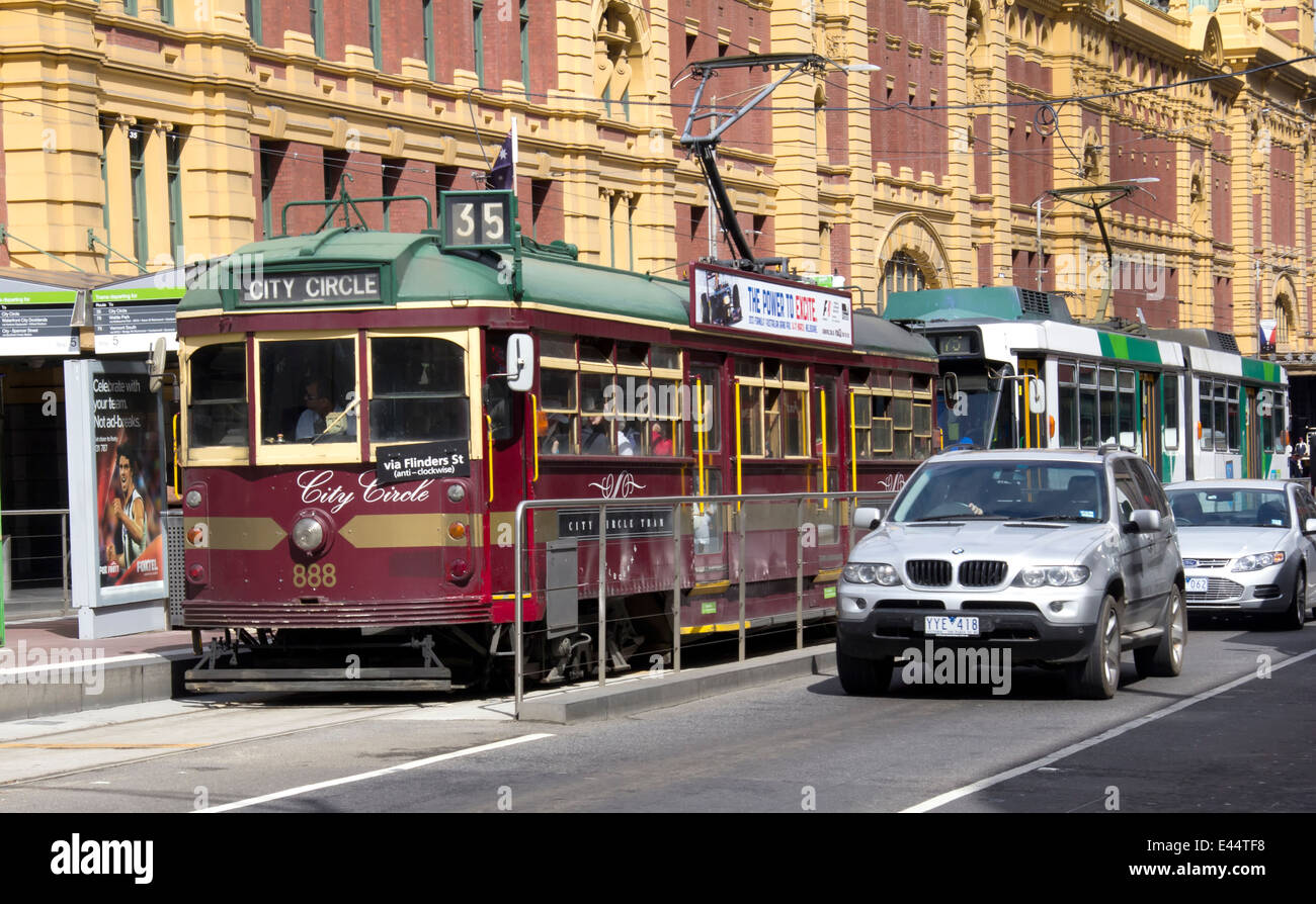Old melbourne tram hi-res stock photography and images - Alamy