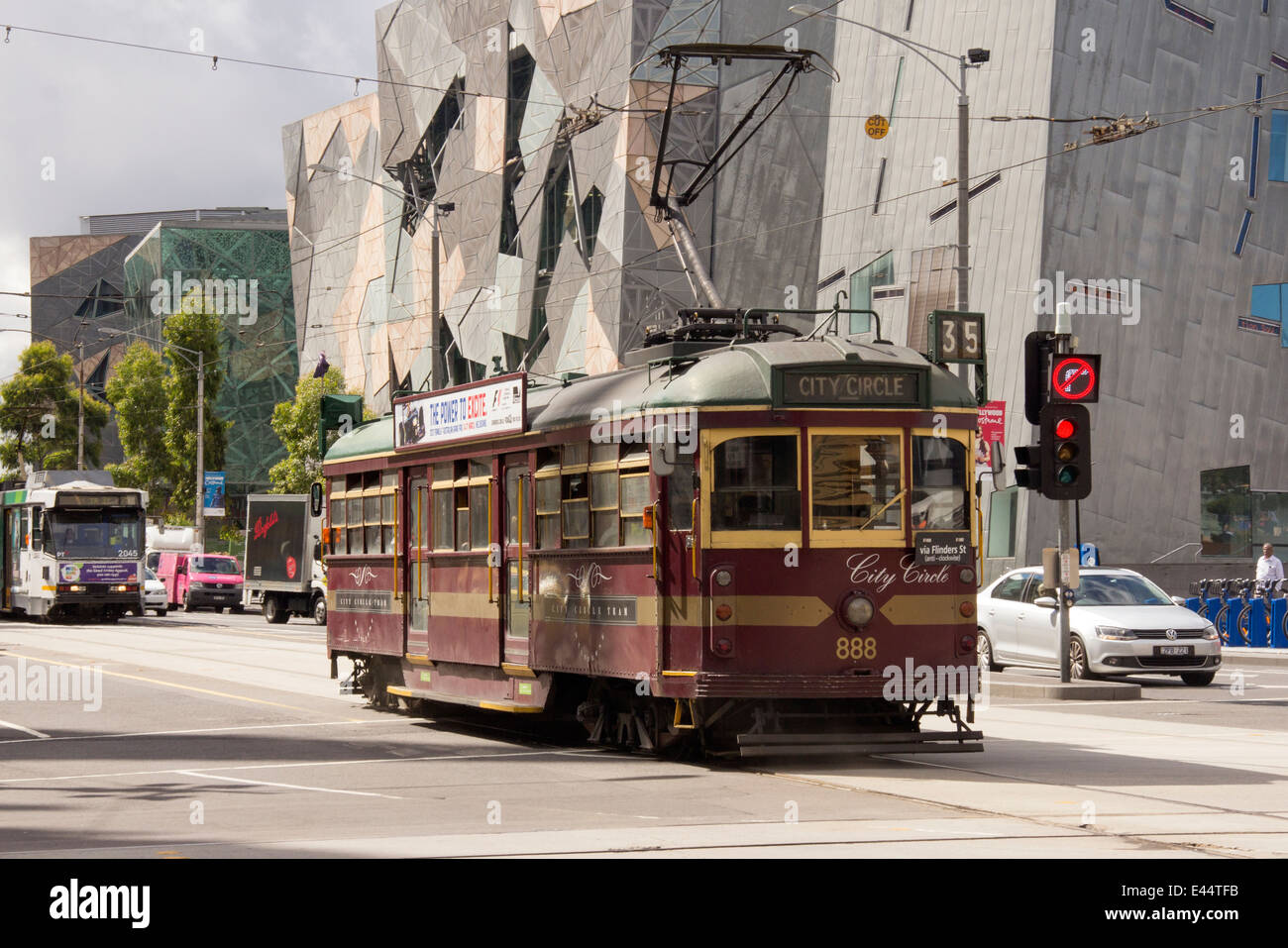 Old melbourne tram hi-res stock photography and images - Alamy