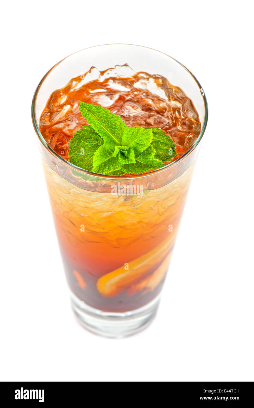 Ginger orange ice tea hi-res stock photography and images - Alamy