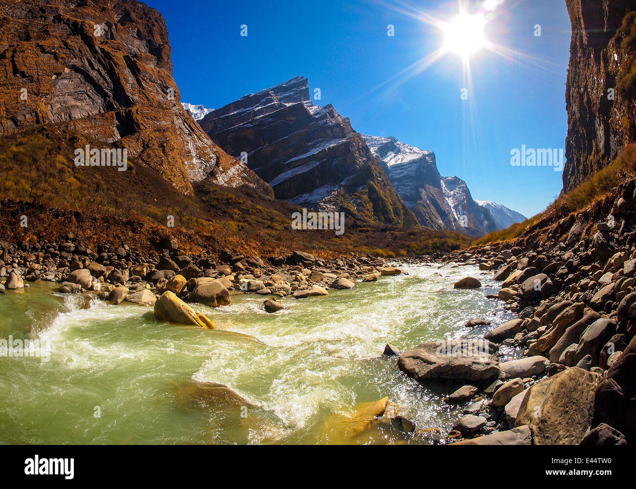 Modi river nepal hi-res stock photography and images - Alamy
