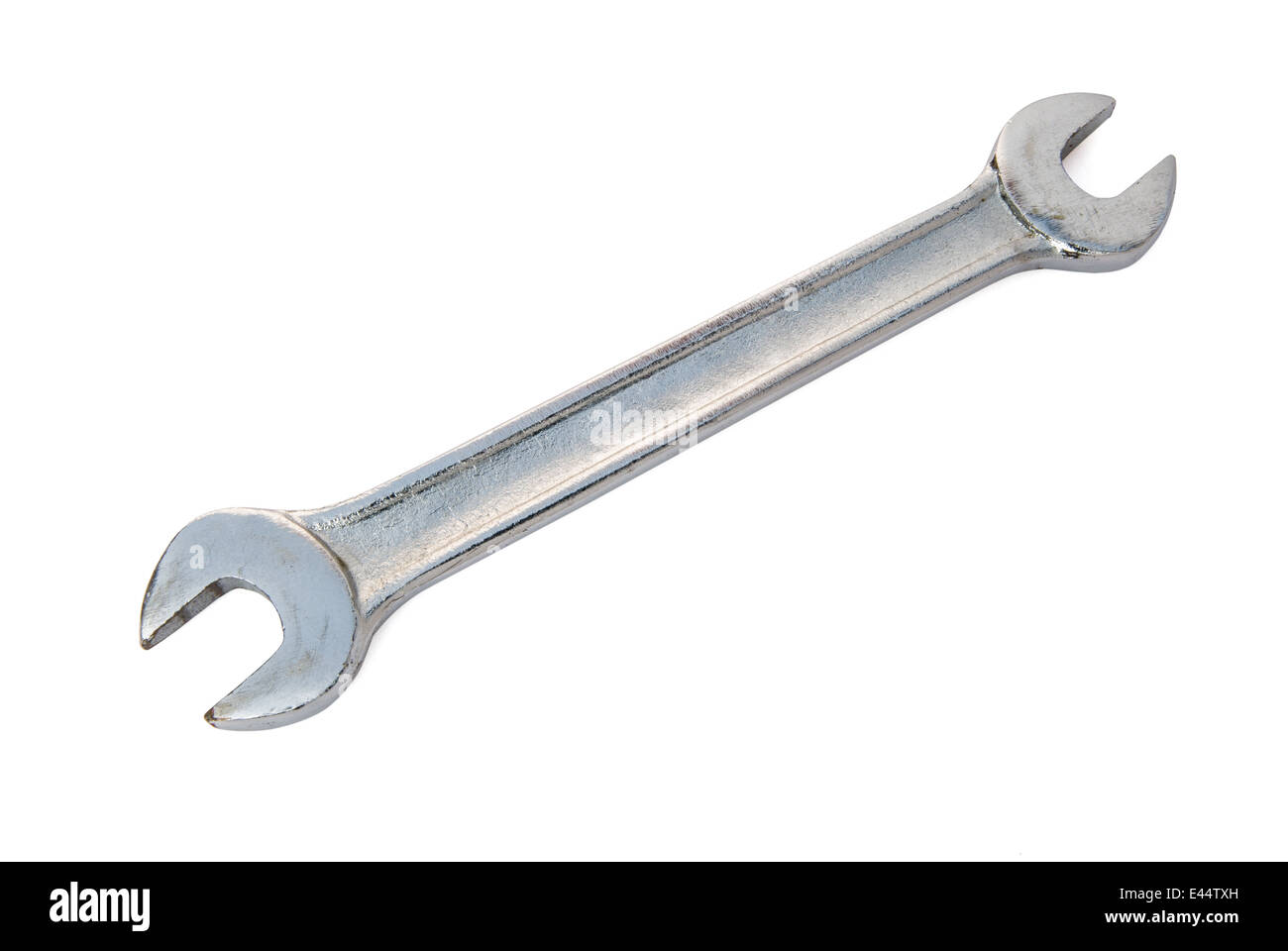 top view wrench on white Stock Photo - Alamy