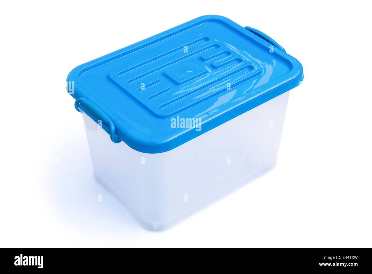 translucent storage box with clipping path Stock Photo - Alamy