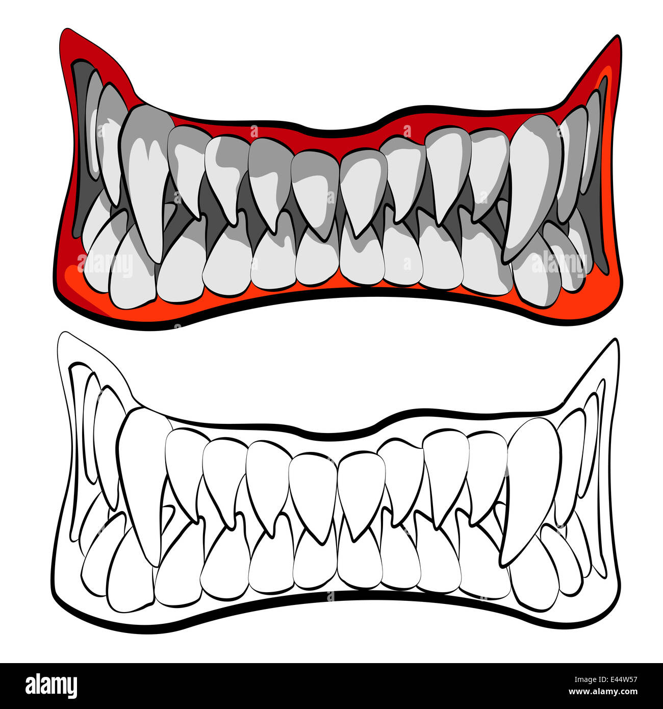 Sharp Teeth Clipart
