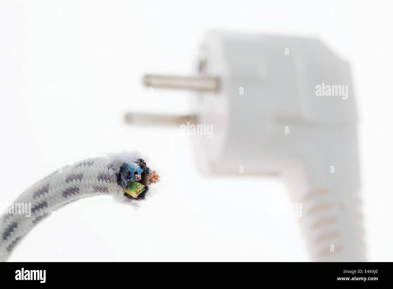 A power connector and a power cable. Energy supply and energy ...