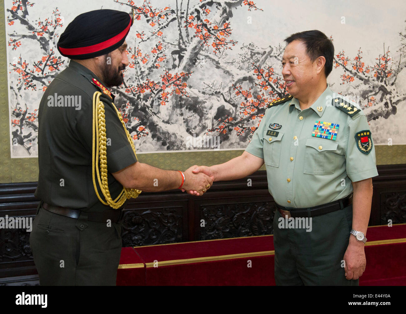 Beijing, China. 3rd July, 2014. Vice Chairman of China's Central ...