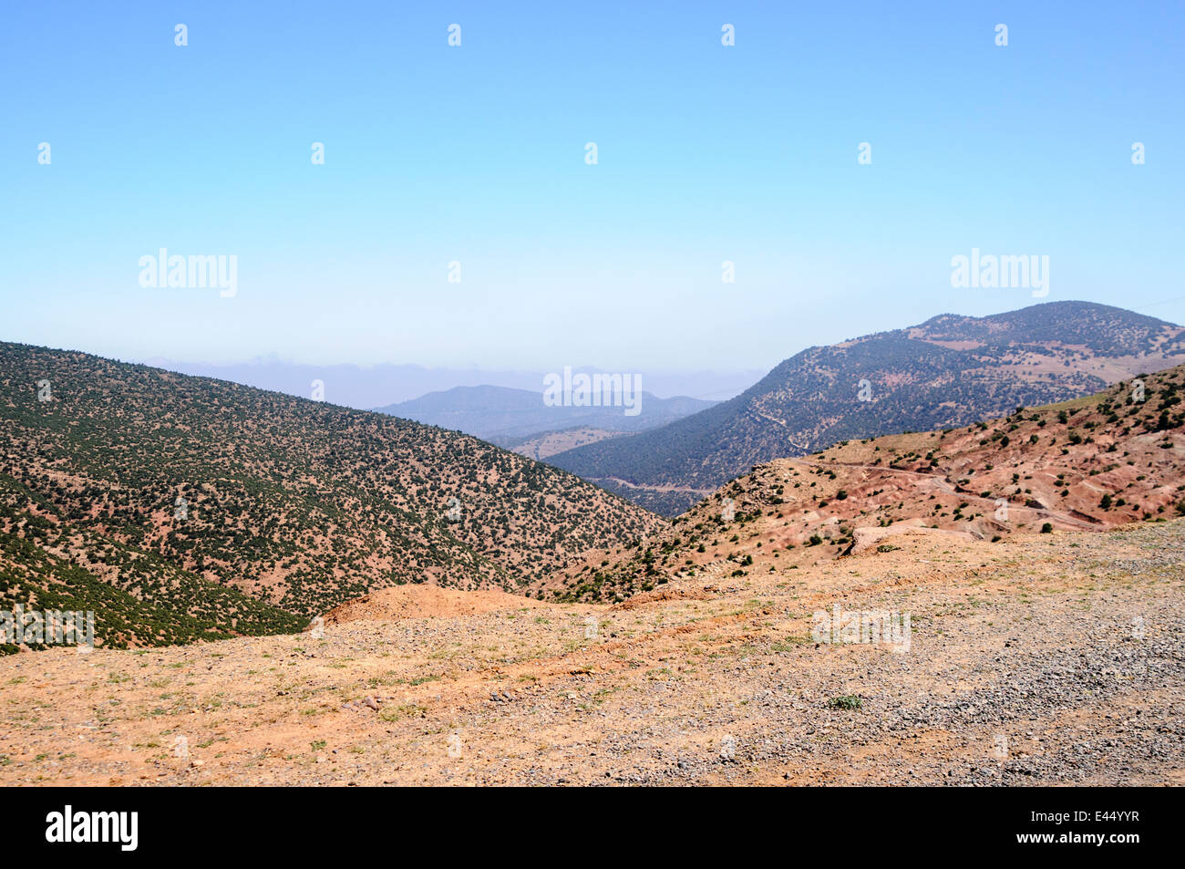 Scenic landscape at the Atlas Mountains, Morocco Stock Photo - Alamy