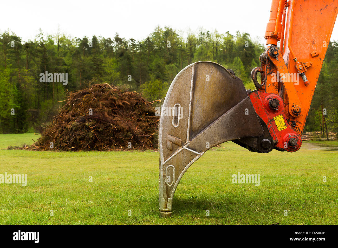 front loader - bucket Stock Photo - Alamy