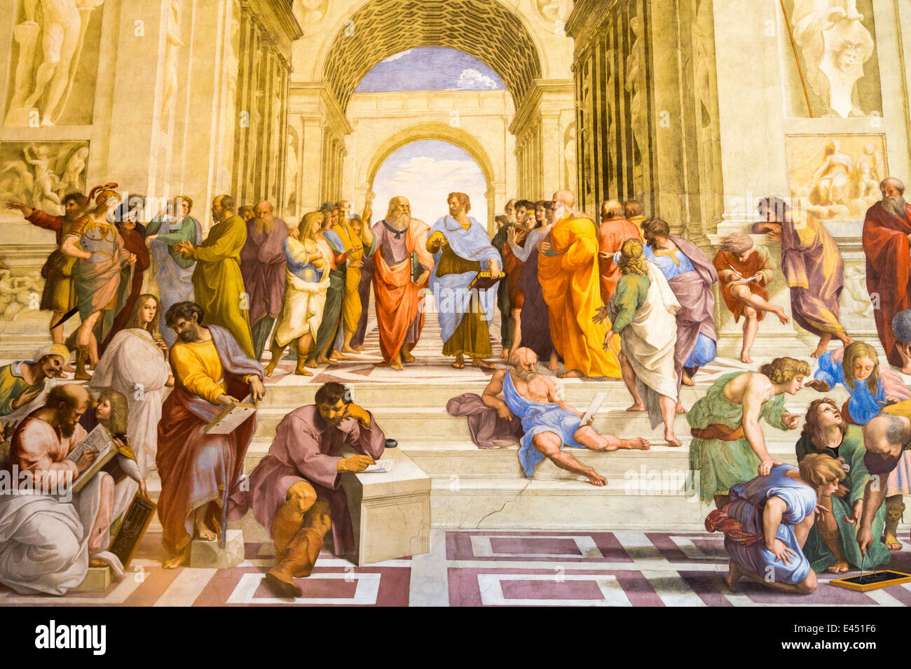 The School Of Athens High Resolution