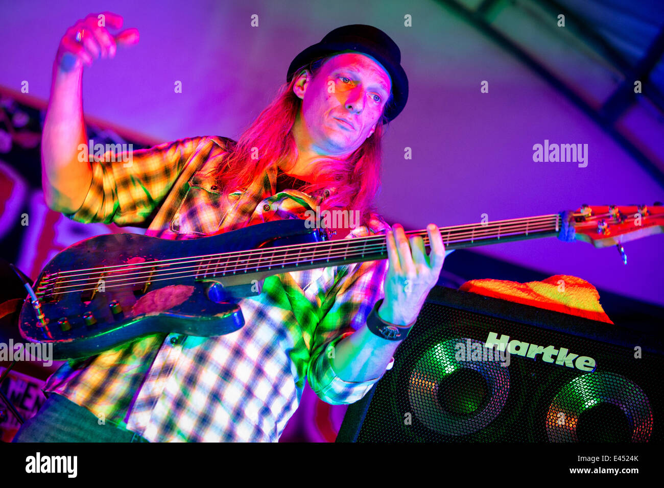 Ameno Italy. 01th July 2014. The American blues/rock supergroup ROYAL ...