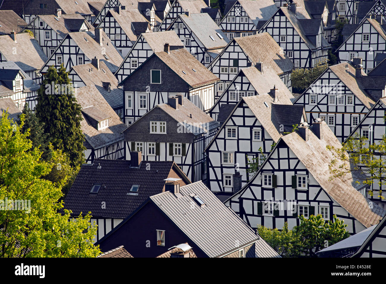 Historical town center of freudenberg hi-res stock photography and ...