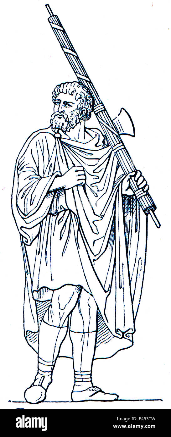 Lictor fasces roman hi-res stock photography and images - Alamy