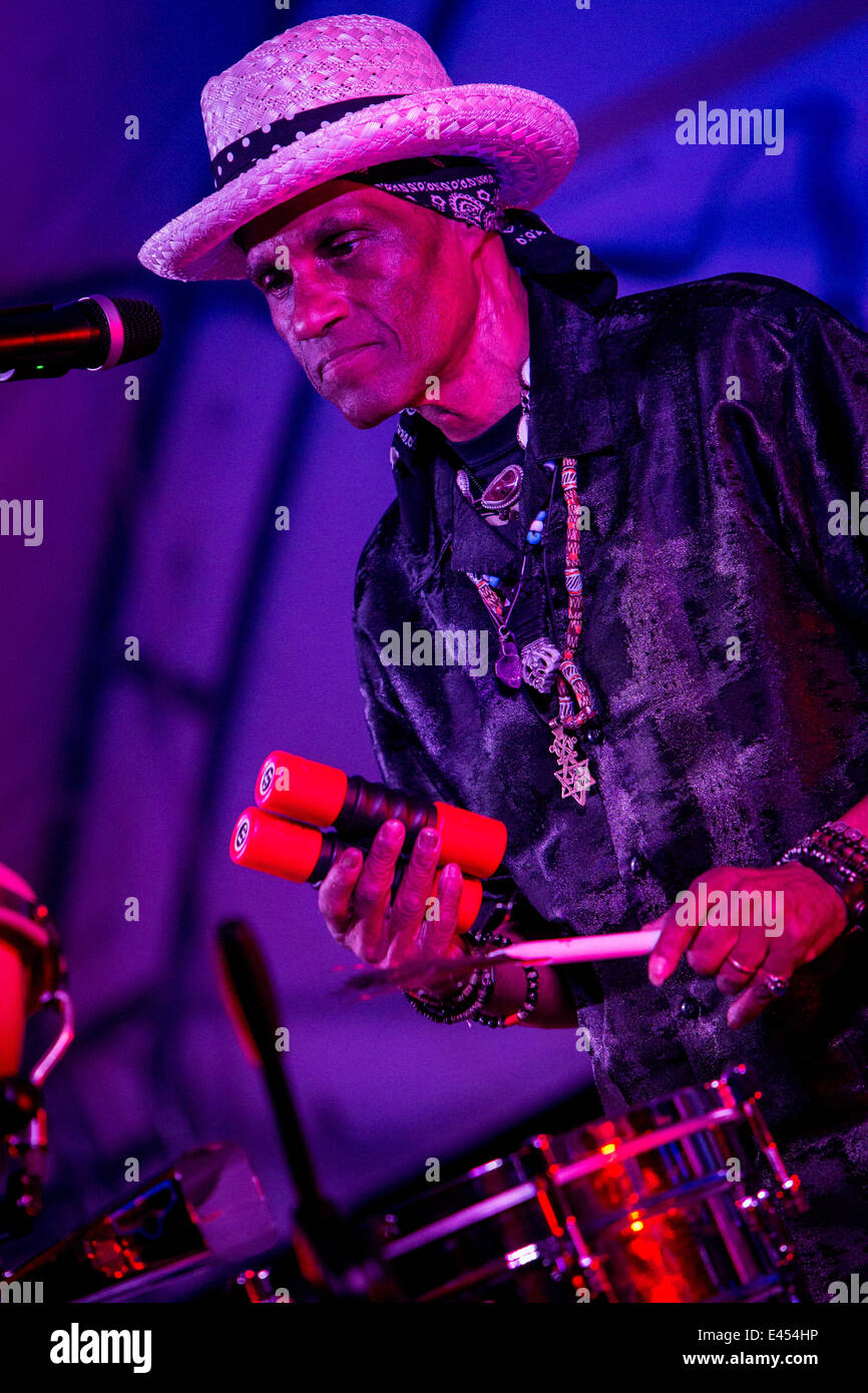 Ameno Italy. 01th July 2014. The American blues/rock supergroup ROYAL ...