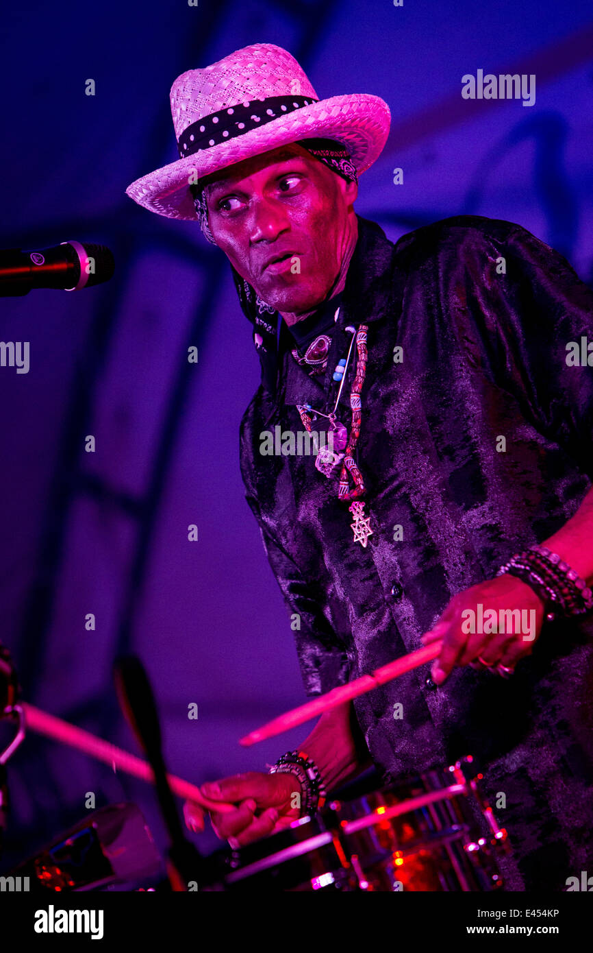 Ameno Italy. 01th July 2014. The American blues/rock supergroup ROYAL ...