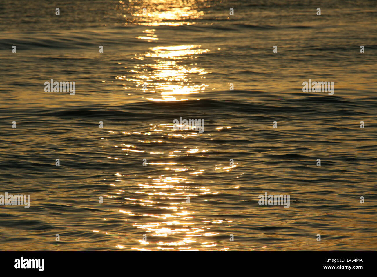 sunshine,gold reflection on sea Stock Photo - Alamy