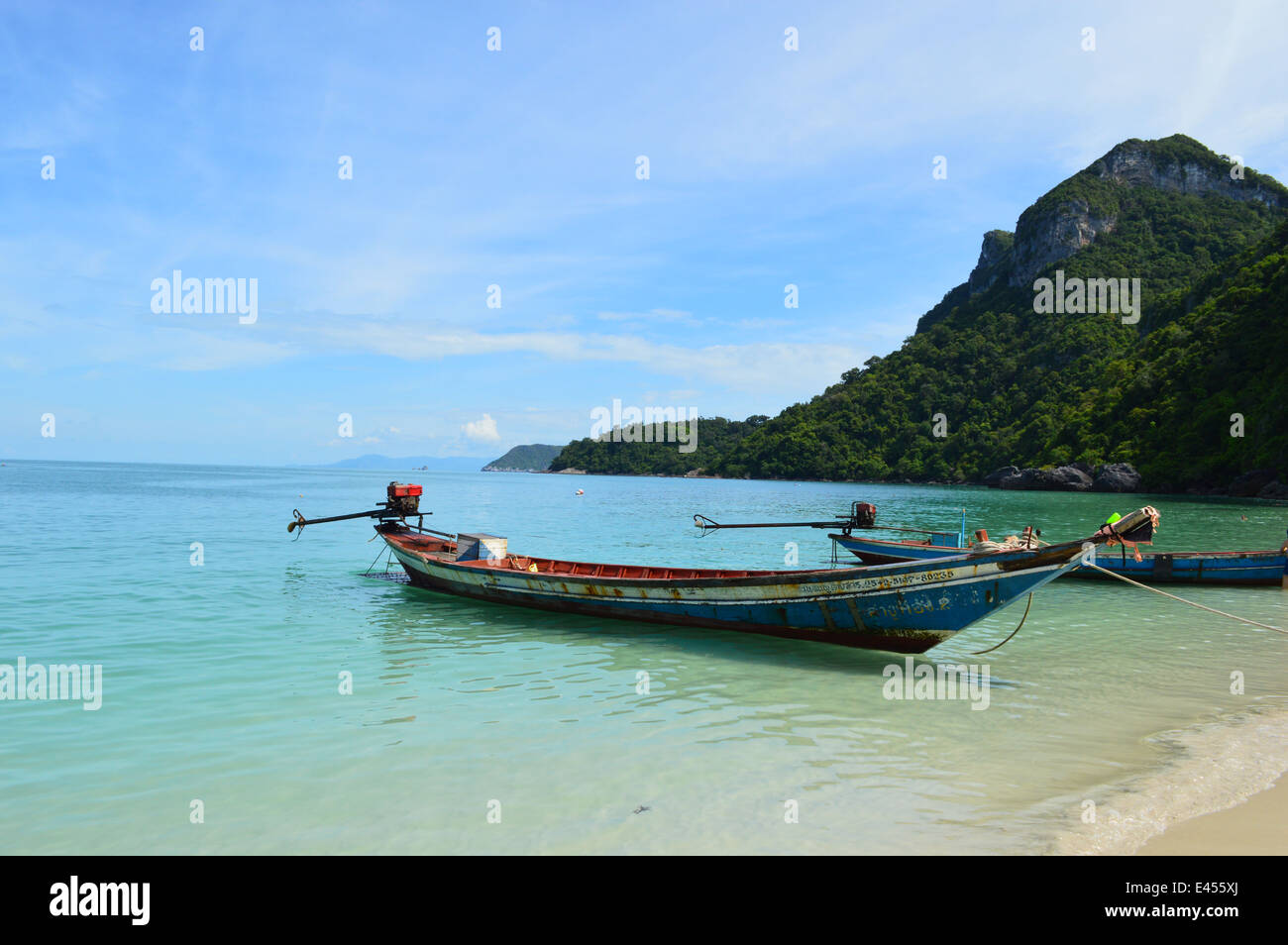 Traditional thai boat, Thailand Stock Photo - Alamy