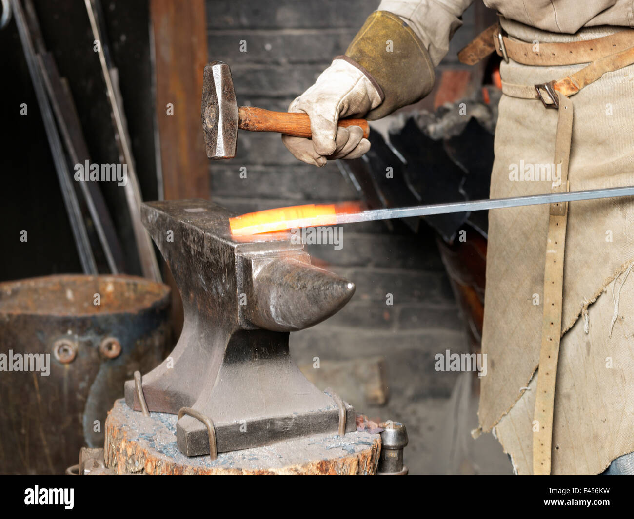 Blacksmiths At Work High Resolution Stock Photography and Images - Alamy