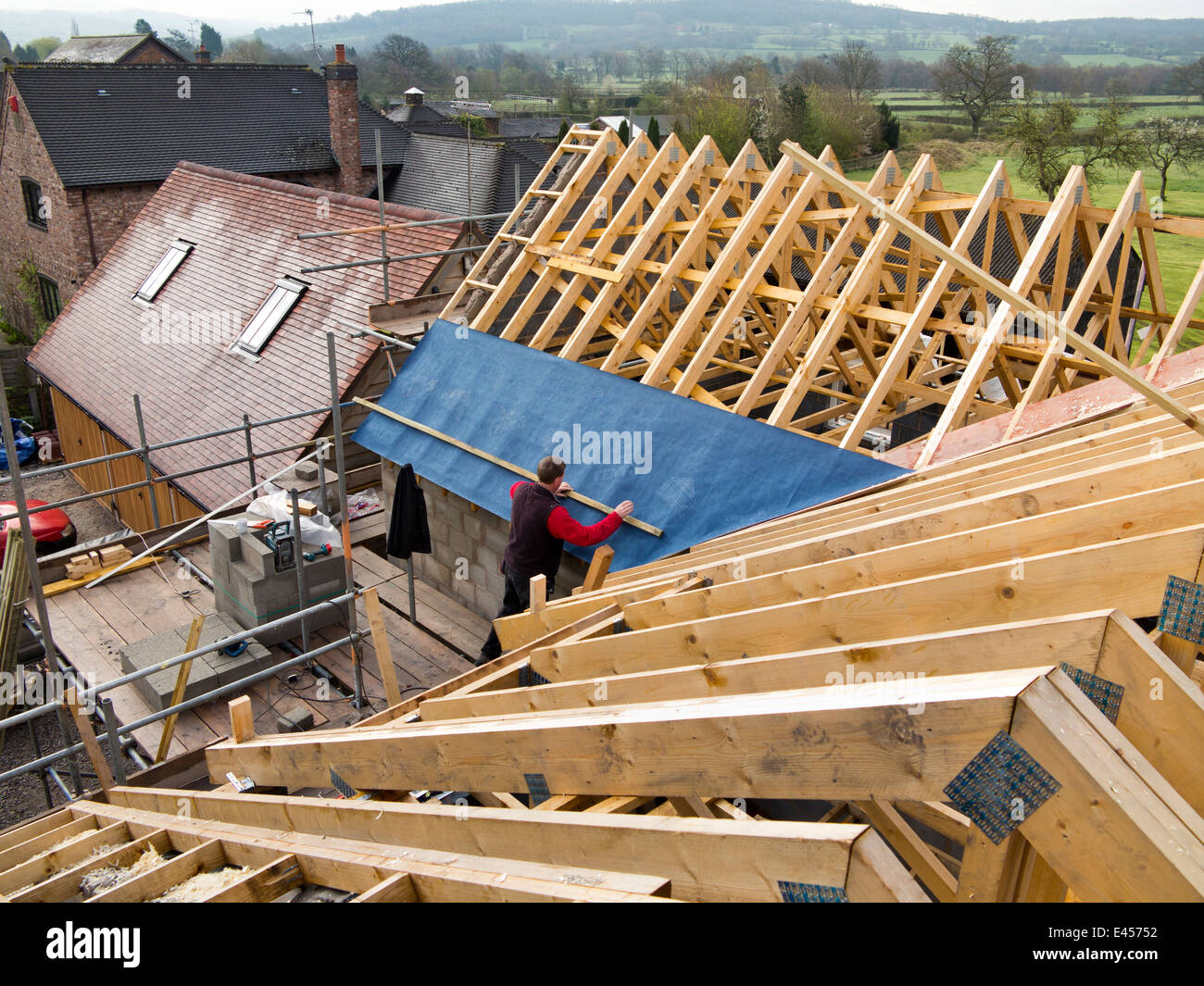 Constructing A Roof Truss