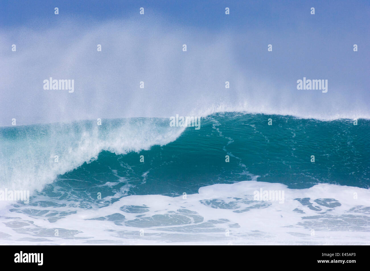 Wave rolling into Saligo Bay, Islay, Argyll, Scotland, UK. February ...