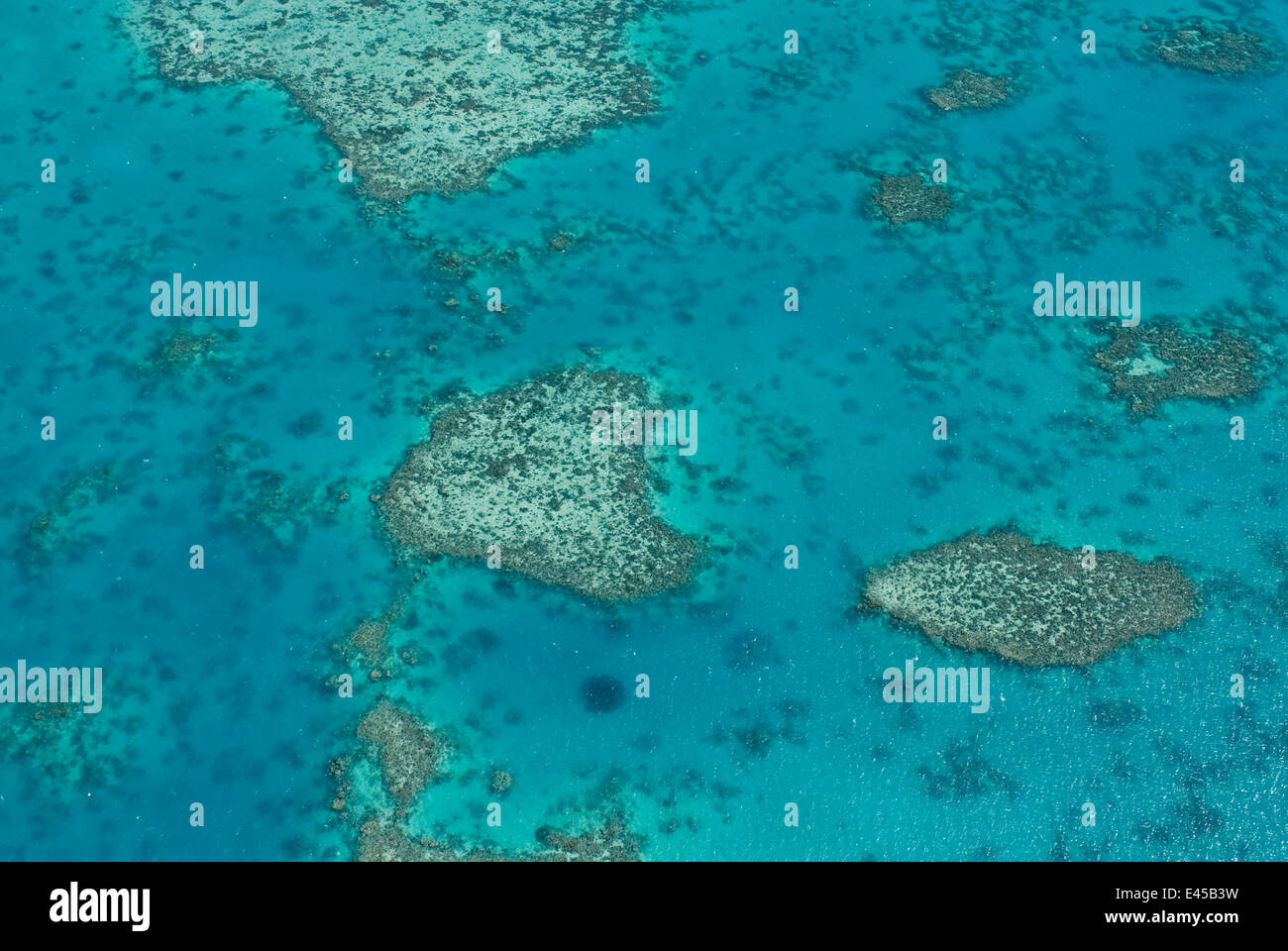 Gbr great barrier reef aerial coral reefs High Resolution Stock Photography and Images - Alamy