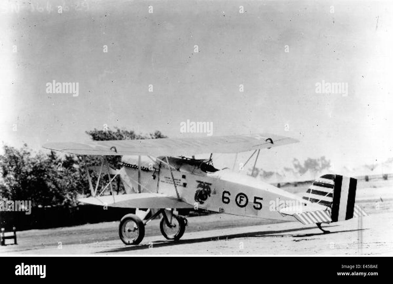 A Boeing FB1 fighter aircraft, part of VF-6M, showcasing its design and ...