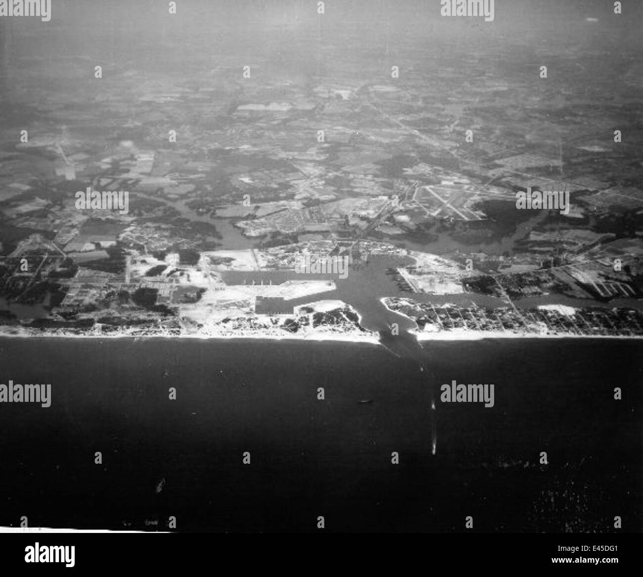 Photograph of Dam Neck, Virginia, a site known for its military and ...