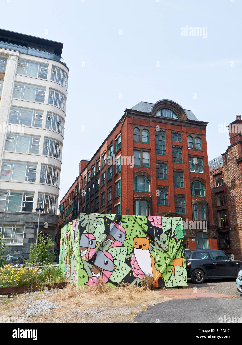 Graffiti hilton street northern quarter hi-res stock photography and ...