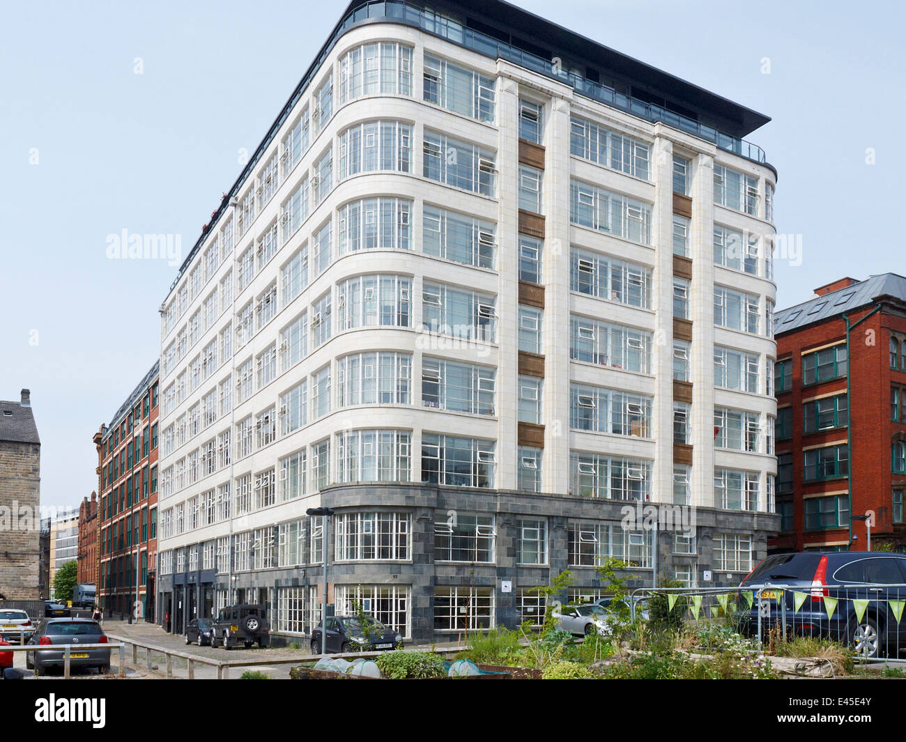 The Met apartments in Northern Quarter Manchester UK Stock Photo - Alamy